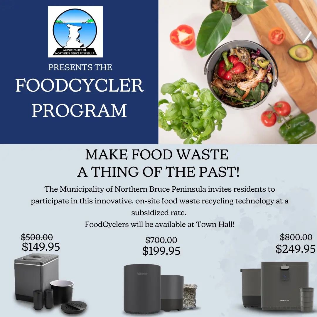 FoodCycler Pilot Program | Municipality of Northern Bruce Peninsula
