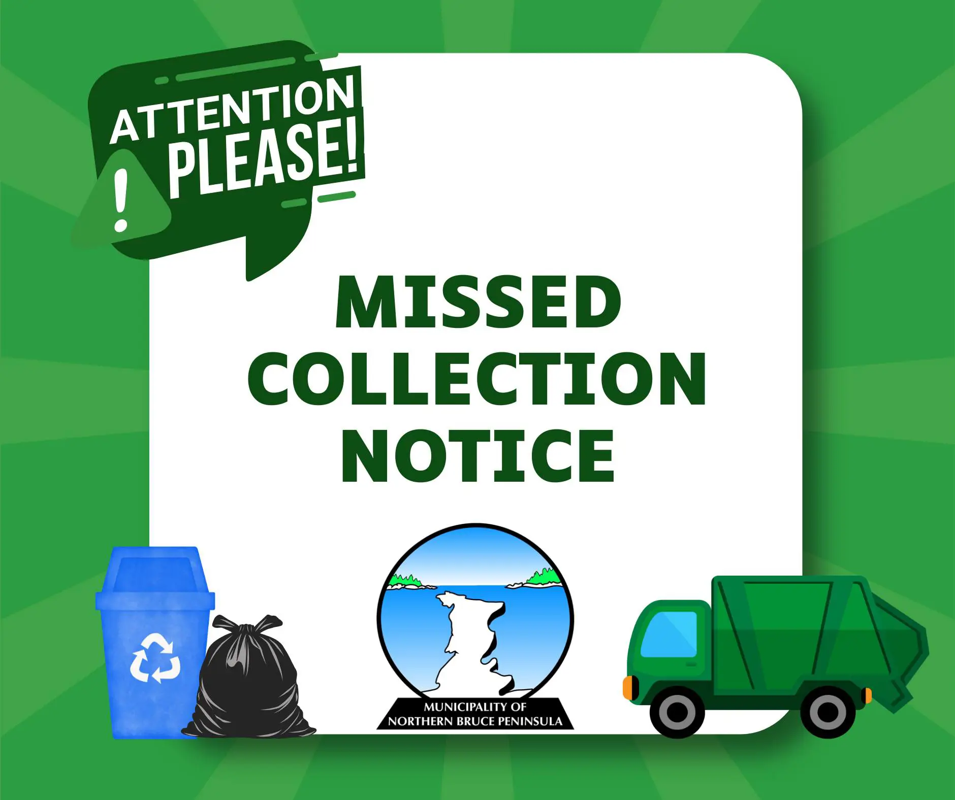Missed Waste Collection Notice - December 8, 2025 | Municipality of ...